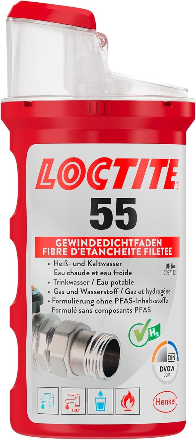 Loctite 55 Thread Sealing Cord 160 - Walmart.com