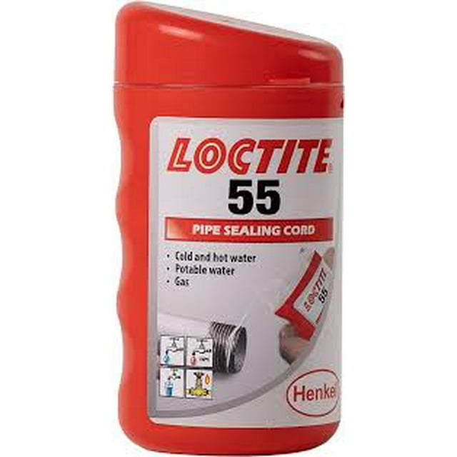 Loctite 55 Thread Sealing Cord | For metal and plastics pipes/fittings ...