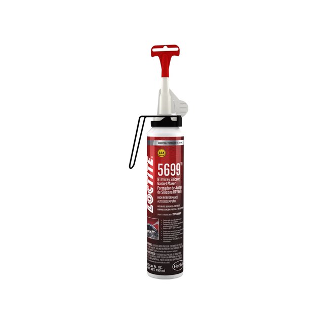 Loctite 5699 RTV High Performance Silicone, Grey, 190 ml - Walmart.com