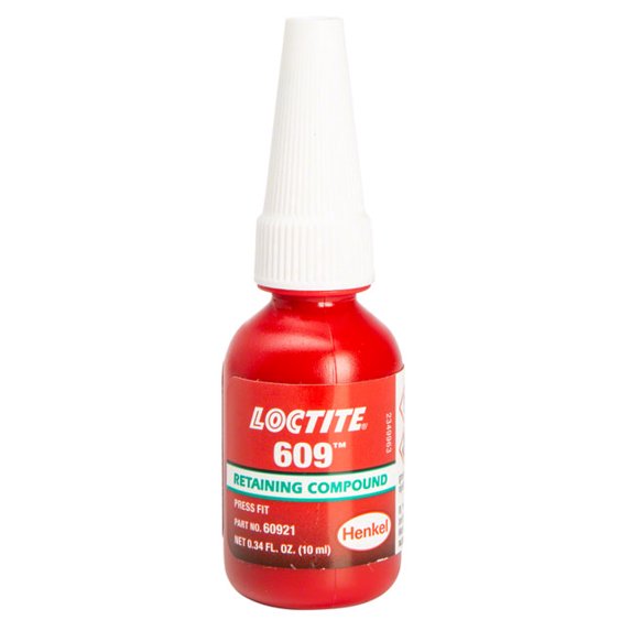 Loctite 609 Retaining Compound Low Viscosity 10ml .3 fl oz Thread ...