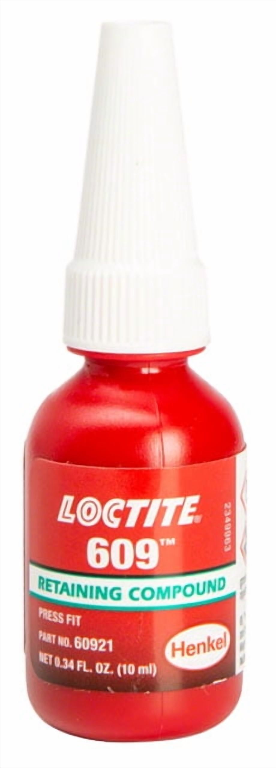 Loctite 609 Retaining Compound Low Viscosity 10ml .3 fl oz Thread ...
