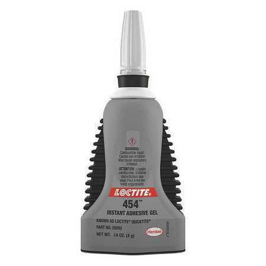 Loctite 680522 Instant Adhesive,0.14 Oz. Bottle,Clear 454(Tm) - Walmart.com