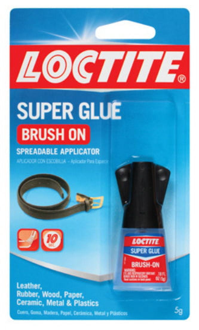 Loctite 852882 Super Glue Brush On Spreadable Applicator, 5-Gram, Each ...