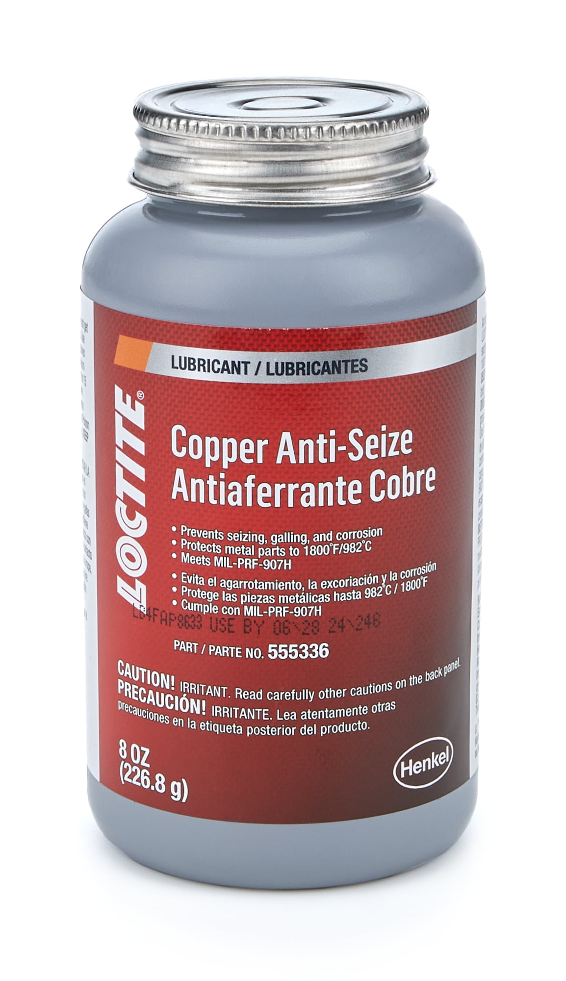 Loctite Anti-Seize Copper Lubricant 8 oz Brush Top Can - Walmart.com