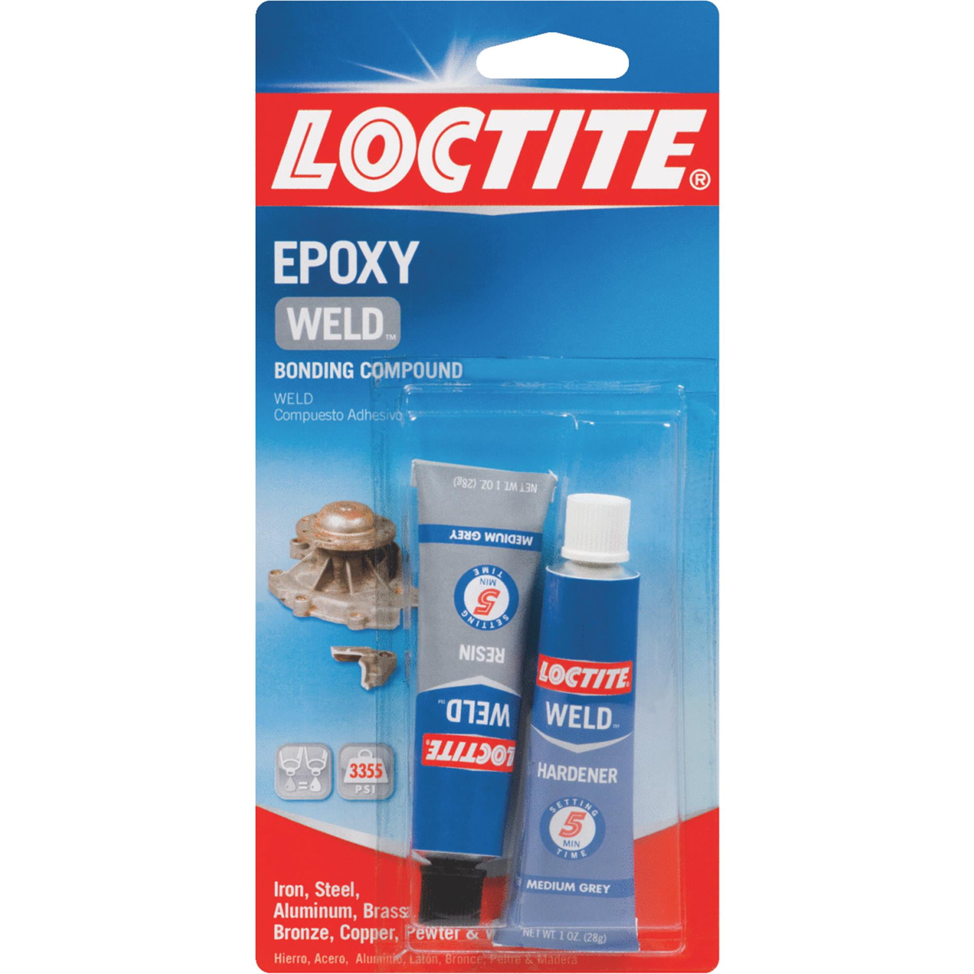 Loctite 2oz Epoxy Weld Bonding Compound, Super Strength, Heat Resistant ...