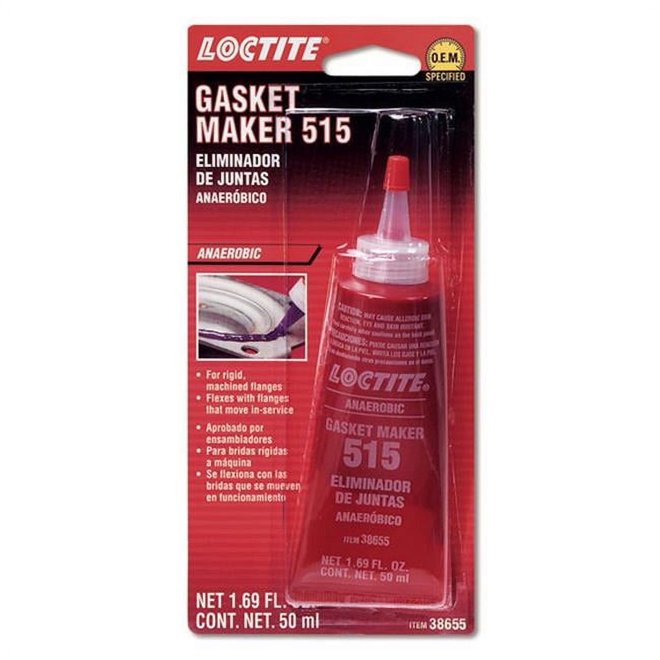 Loctite LOC555352, Multicolor Gasket Maker Flange Industrial Sealant, 0 ...