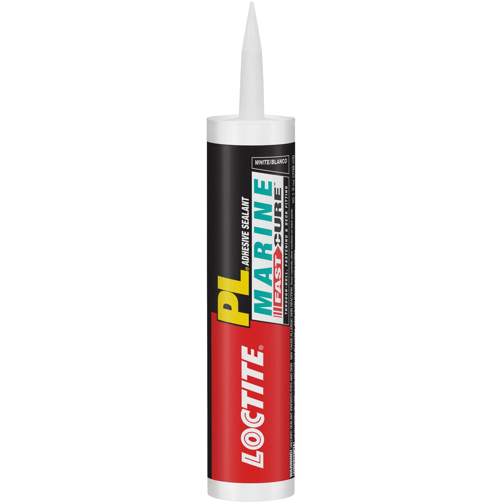 Loctite PL Marine Fast Cure, White Adhesive Sealants, 10.1 oz Cartridge ...