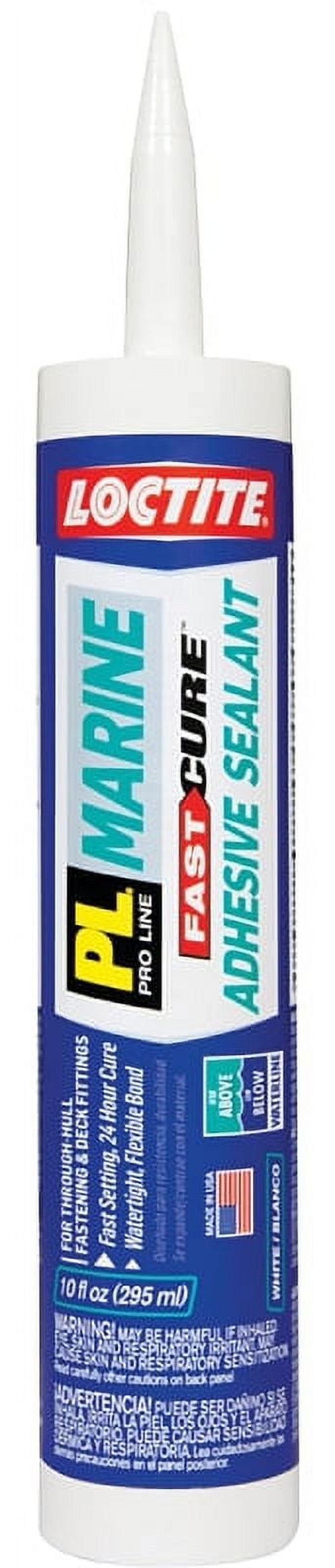Loctite PL Marine Fast Cure Adhesive Sealant, 10.1 Ounce Cartridge ...