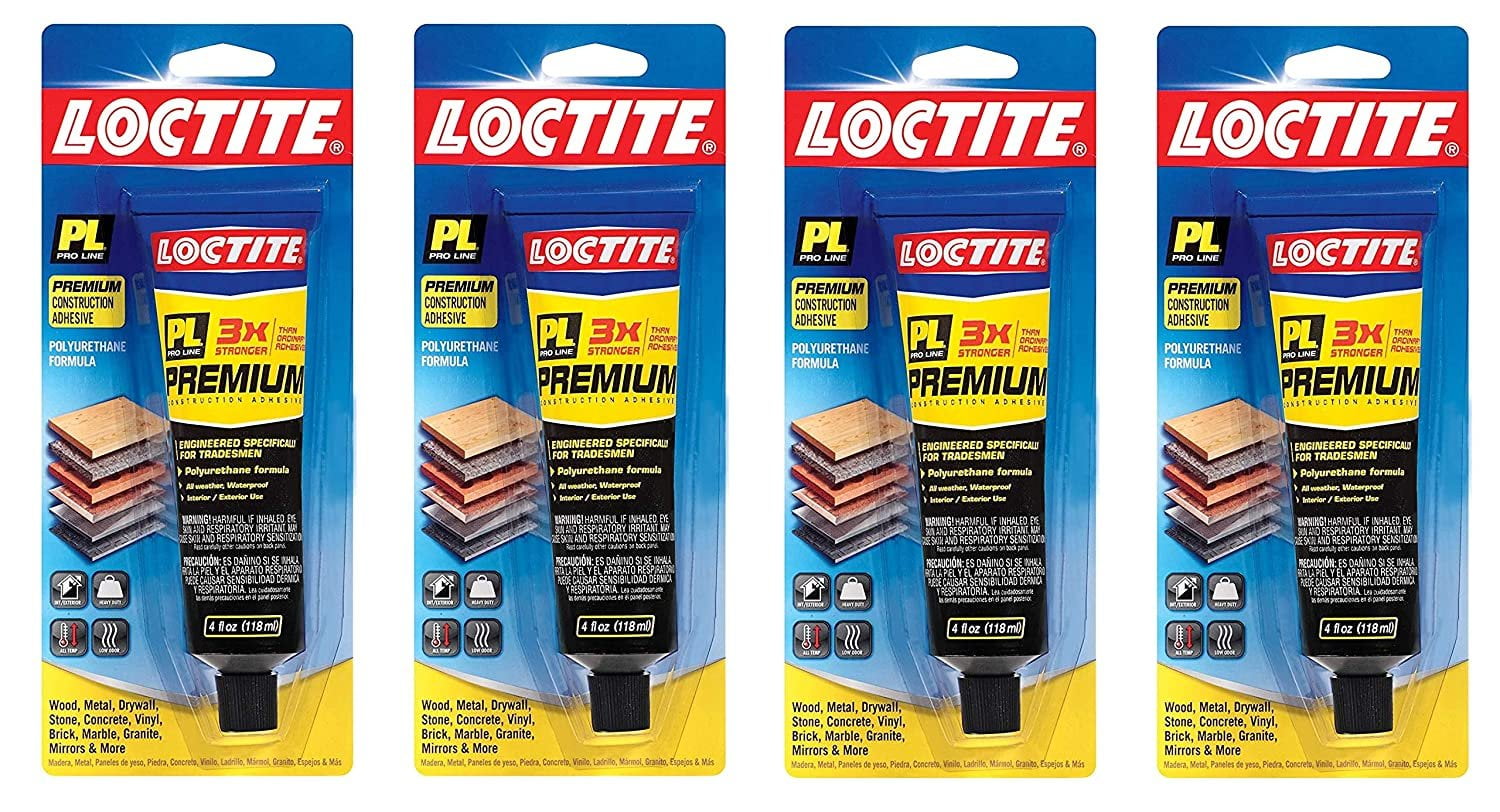 Loctite PL Premium Polyurethane Construction Adhesive 4-Ounce Tube ...