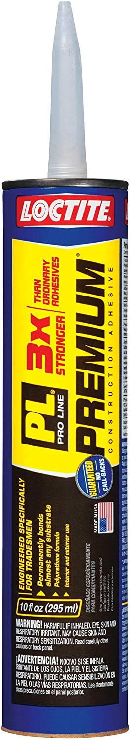 Loctite PL Premium Polyurethane Construction Adhesive, Case of Twelve ...