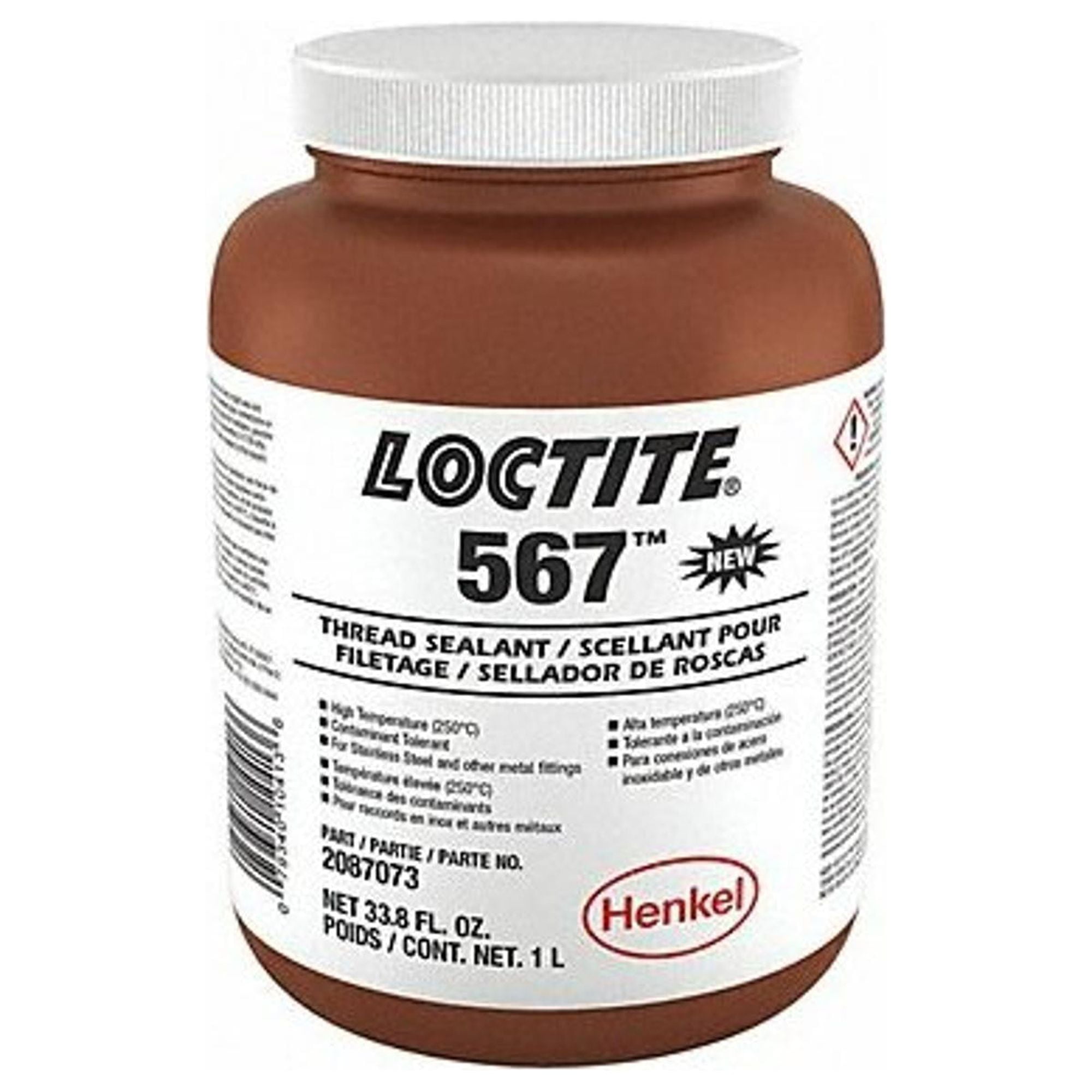 Loctite Pipe Thread Sealant,33.8 fl oz,Off-White 2087073 - Walmart.com