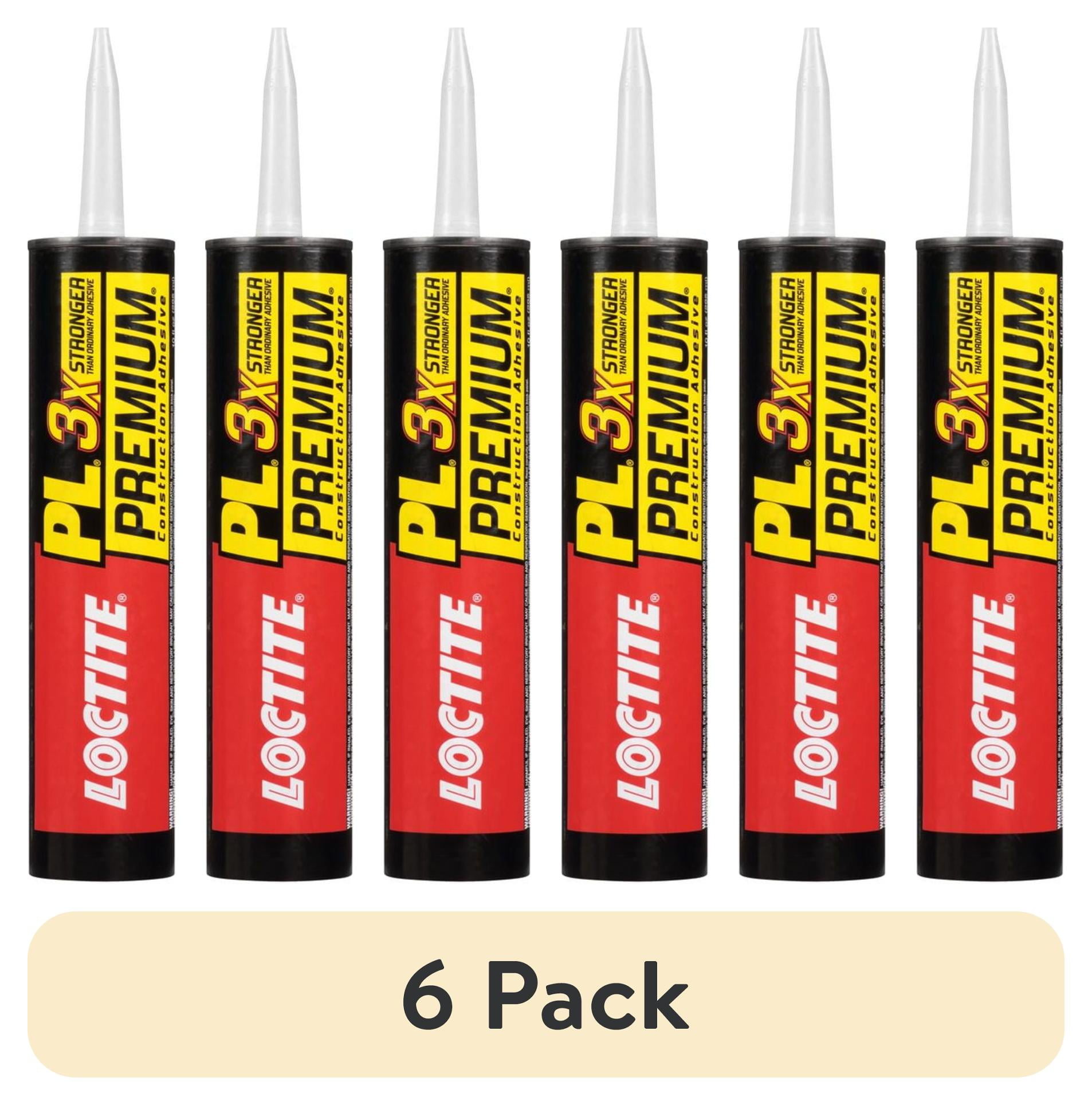 (6 pack) Loctite Pl Premium Polyurethane Construction Adhesive Pack of ...