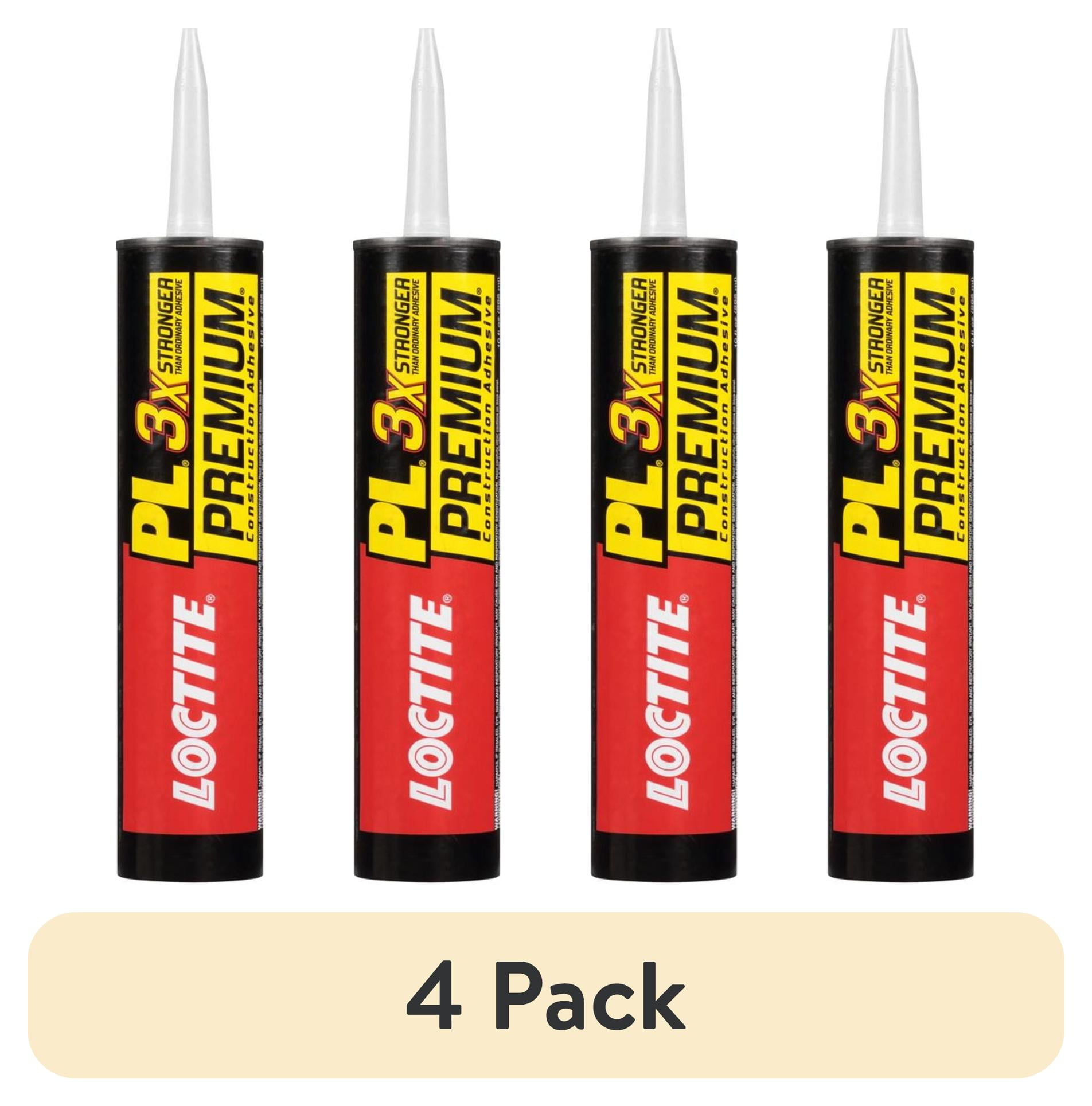 (4 pack) Loctite Pl Premium Polyurethane Construction Adhesive Pack of ...
