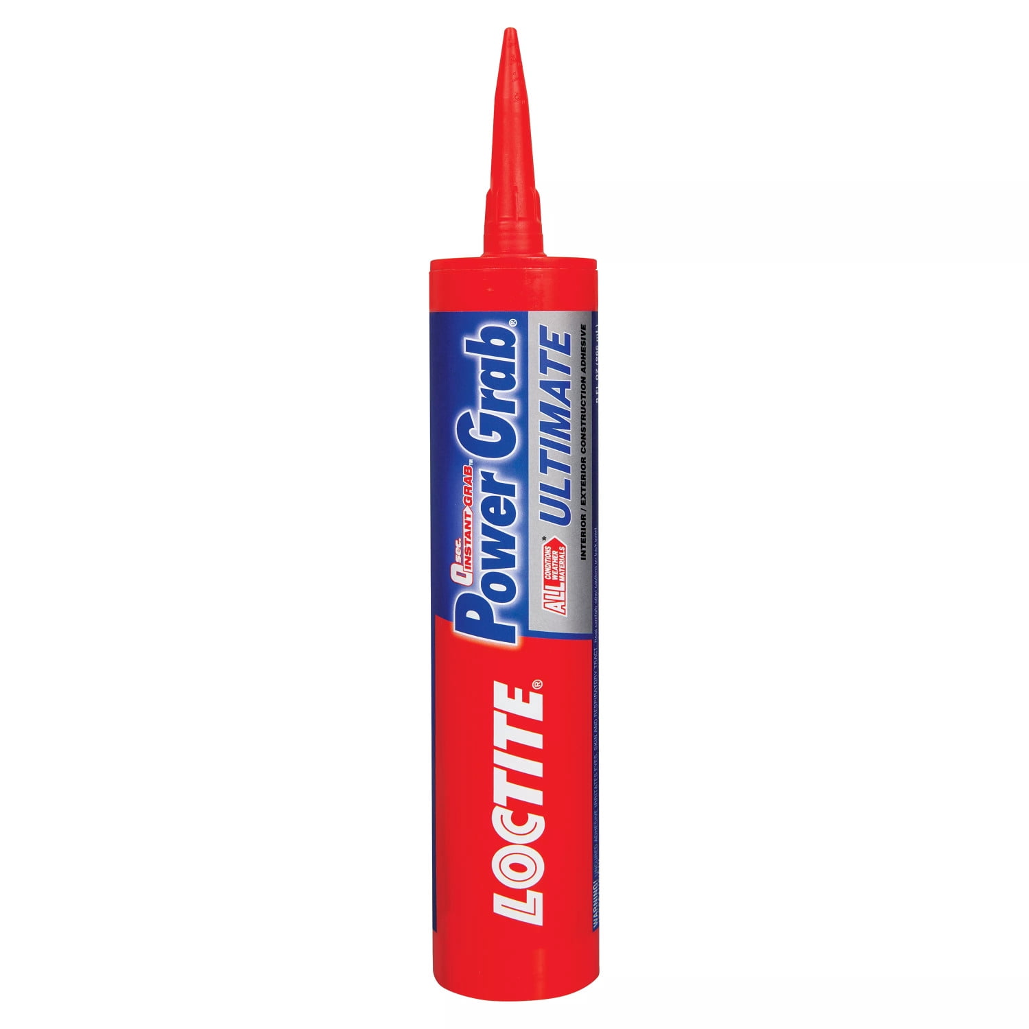 Loctite Power Grab Construction Adhesive Ultimate, Pack of 1, White 9 ...