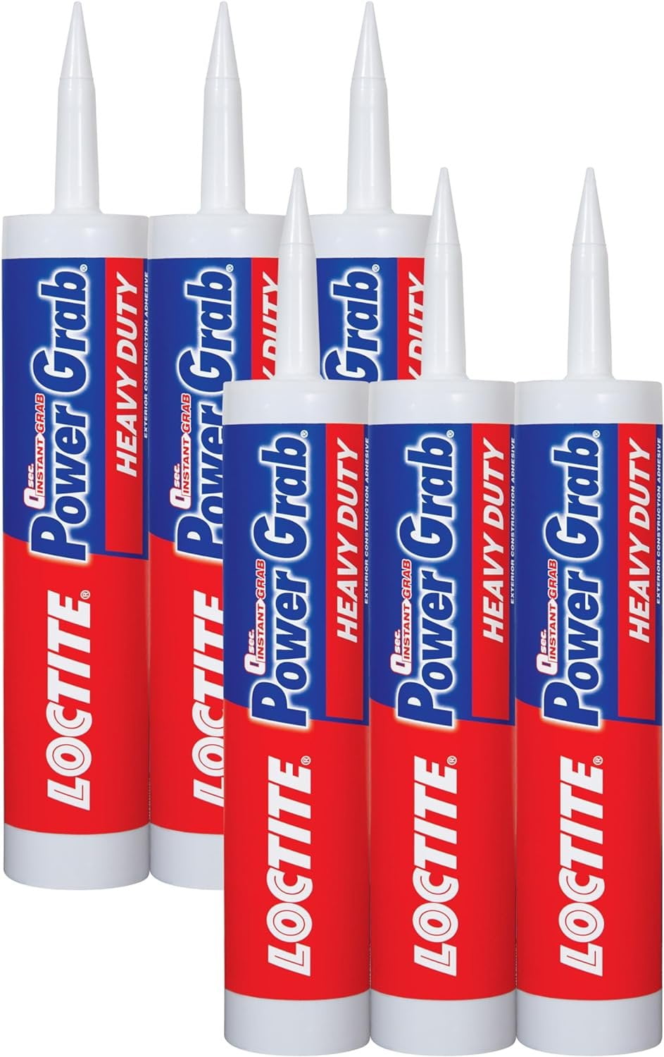 Loctite Power Grab Express Heavy Duty Construction Adhesive, Versatile ...