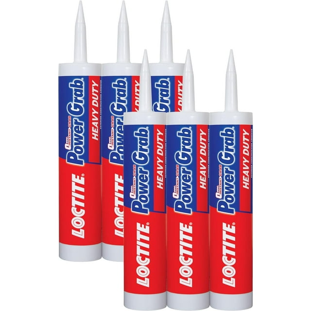 Loctite Power Grab Express Heavy Duty Construction Adhesive, Versatile ...