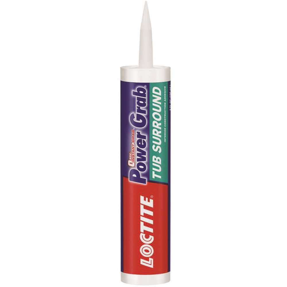 Loctite Power Grab Tub Surround Construction Adhesive, 9 fl oz, 1 ...