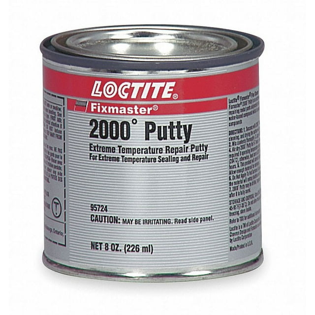 Loctite Putty for Metal Repair, Gray, MR 2000 235579, 8 oz Can, High ...
