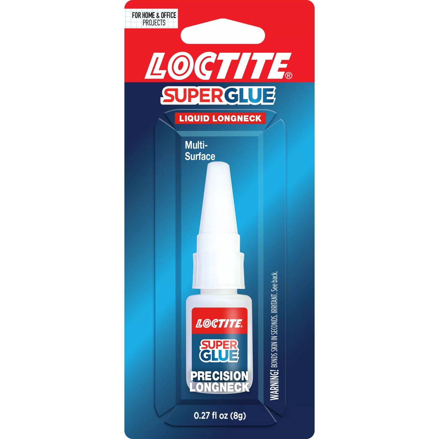 Loctite Super Glue Liquid Longneck Bottle, Pack of 1, Clear 0.28 oz ...