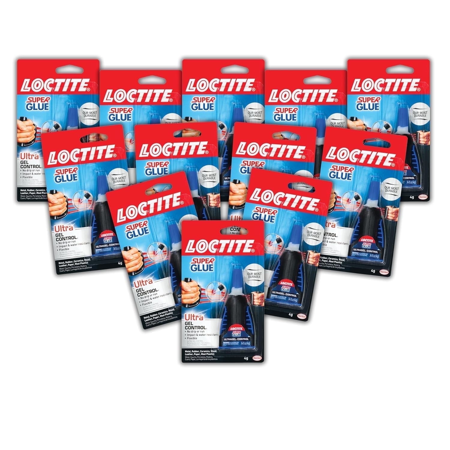Loctite Super Glue Ultra Gel Control, Clear Superglue for Plastic, Wood ...