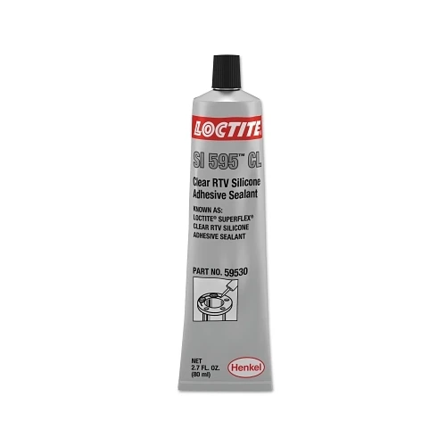 Loctite Superflex® Rtv, Silicone Adhesive Sealant, 80 Ml Tube, Clear ...