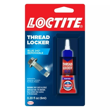 Permatex Medium Strength Threadlocker, Blue - 75185 - Walmart.com