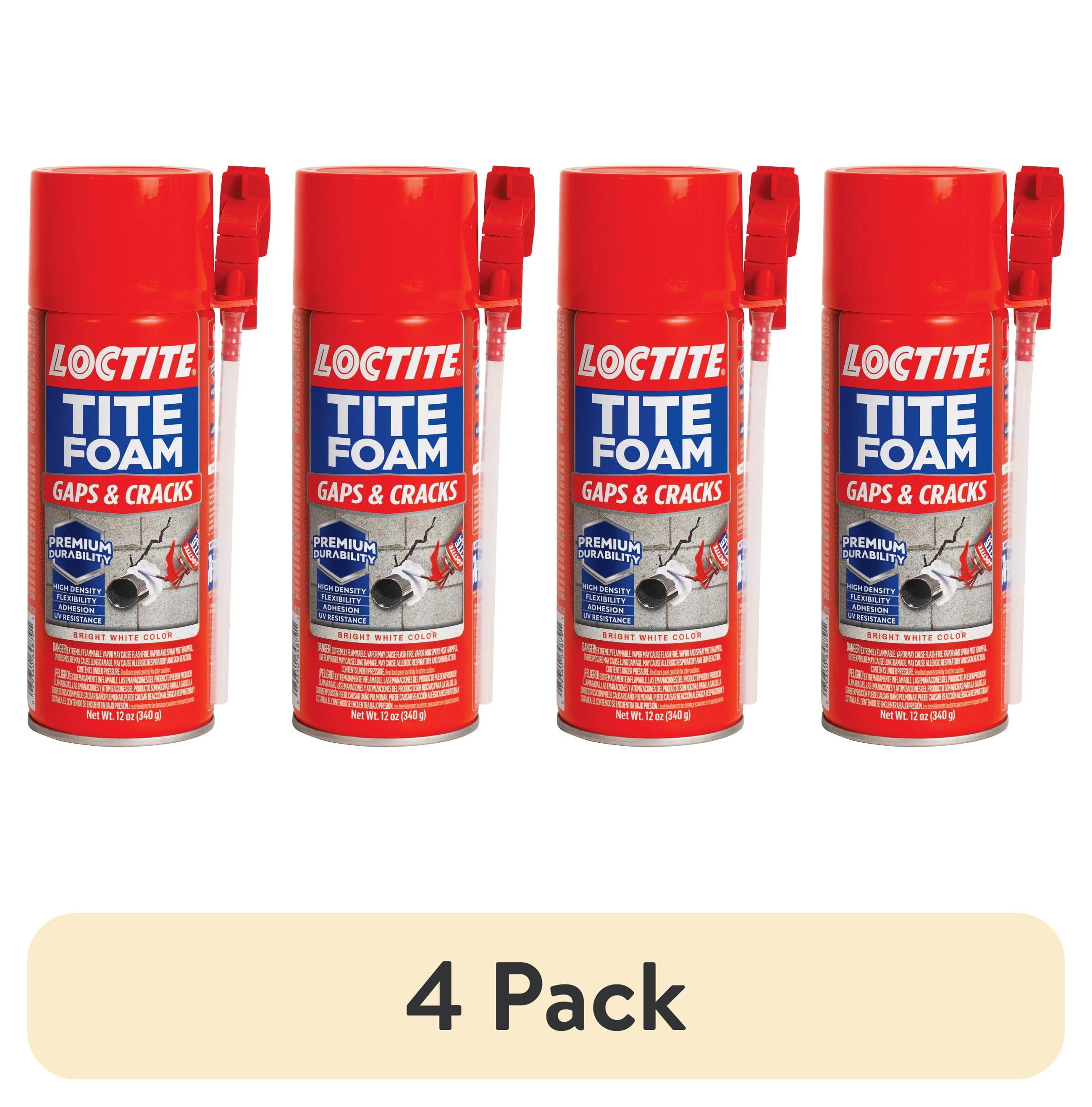 (4 pack) Loctite Tite Foam Insulating Foam Sealant Gaps & Cracks, Pack ...
