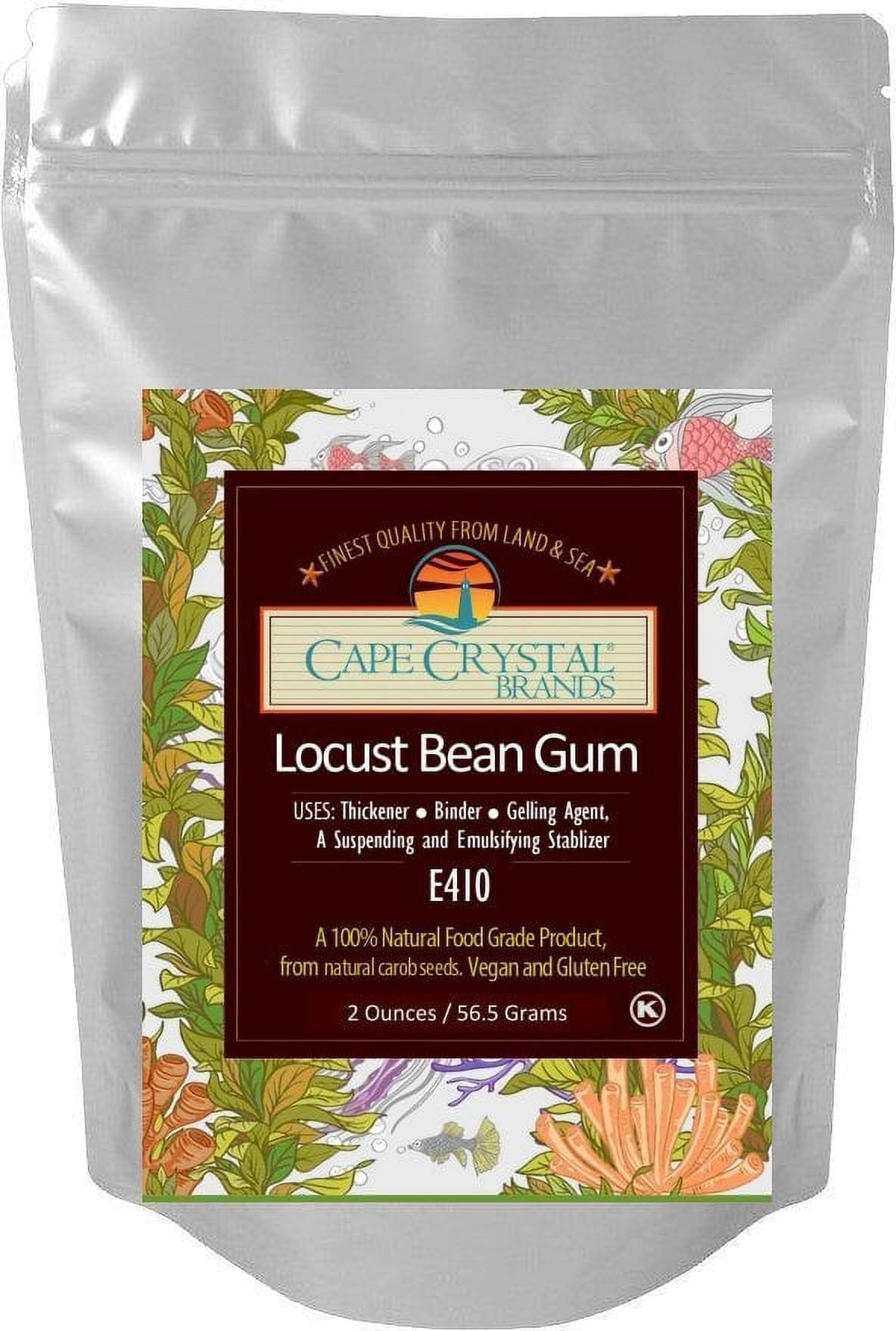Locust Bean Gum (Carob) 2-oz. Non-GMO, Vegan, Gluten-Free and Kosher ...