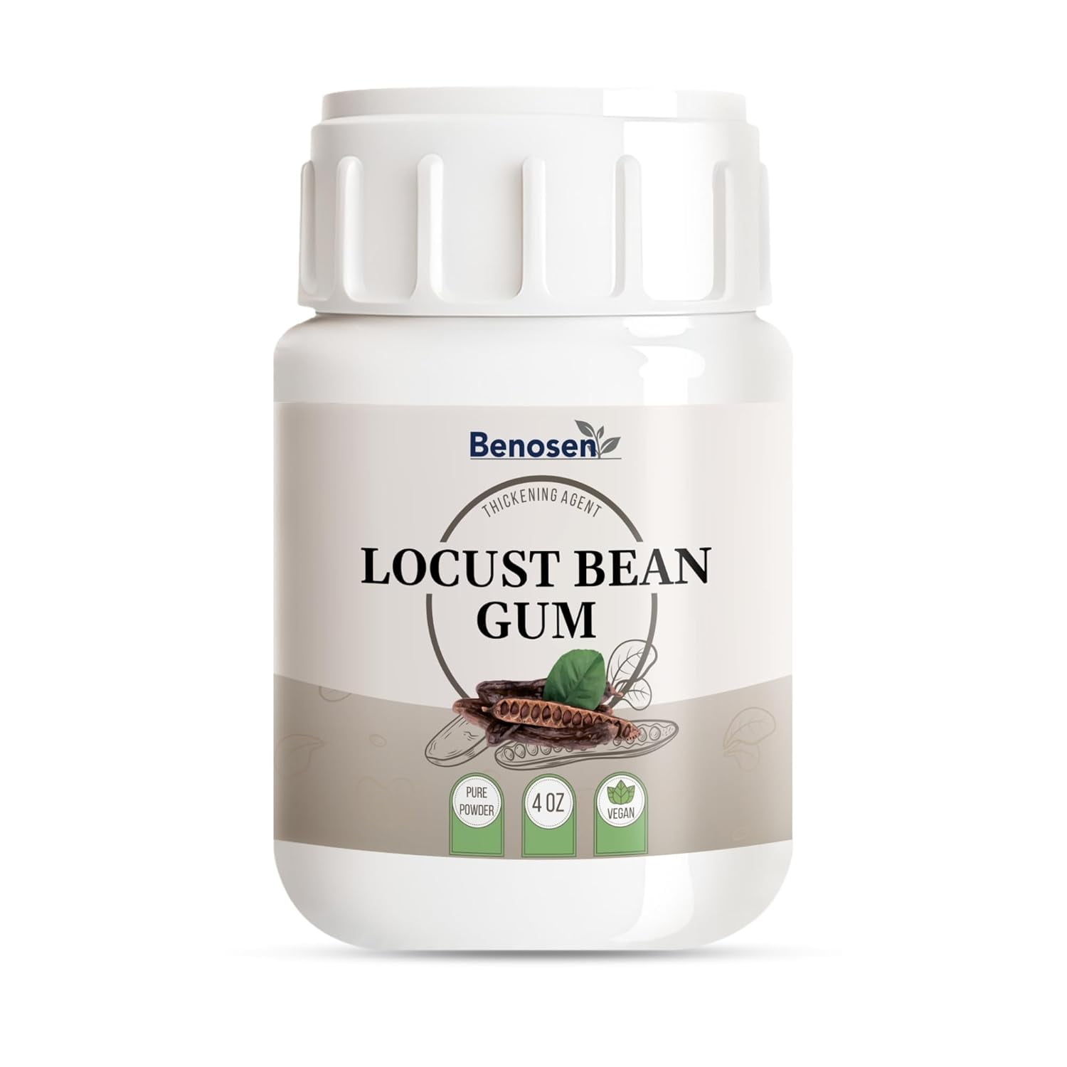 Locust Bean Gum (Carob Bean Gum) – 4oz/114g | Natural Food Thickener ...