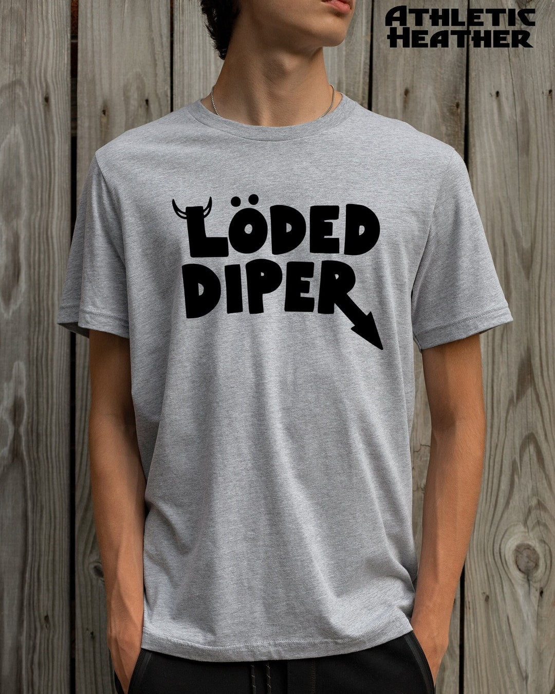 Loded Diper Shirt, Loded Diper T-shirt, Vintage Look, Diary of a Wimpy Kid Tee - Walmart.com