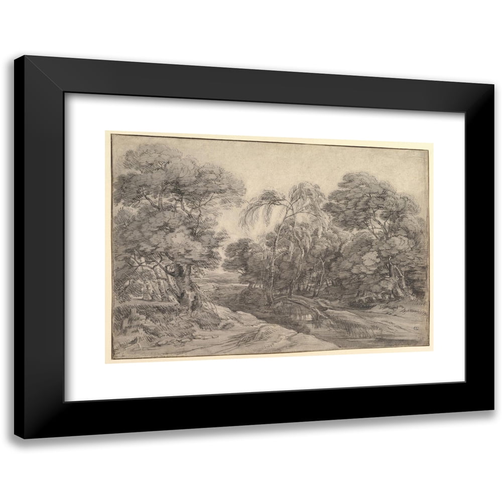Lodewijk de Vadder 18x14 Black Modern Framed Museum Art Print Titled ...