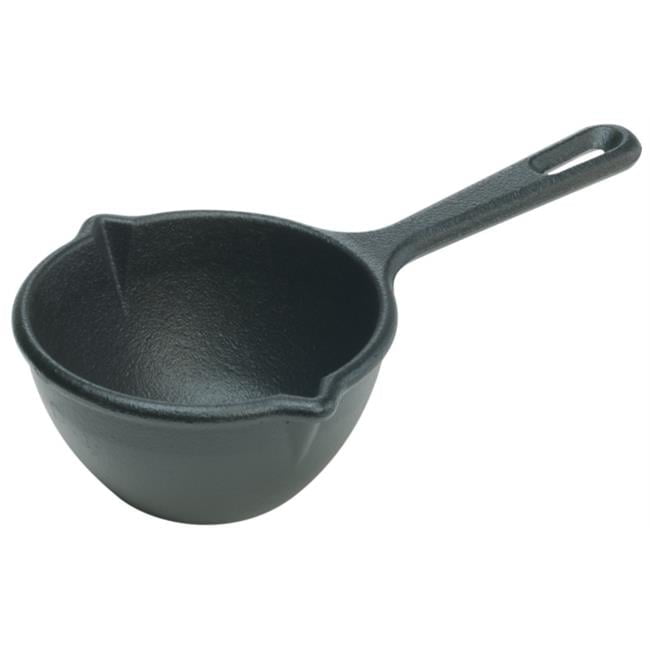 Lodge 14-Ounce Pre-Seasoned Cast-Iron Melting Pot - Walmart.com