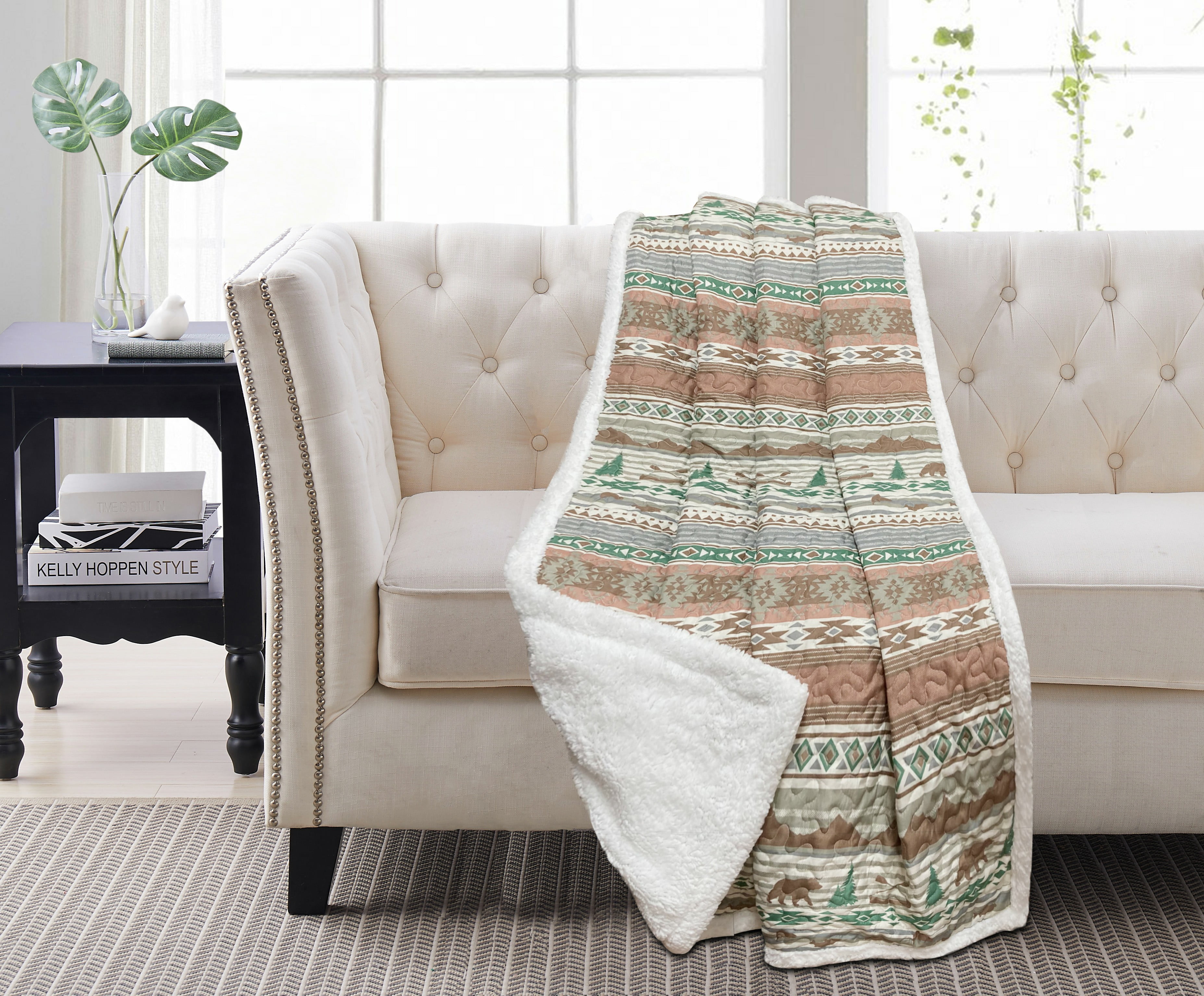 Lodge Canoe Sherpa Throw - Walmart.com