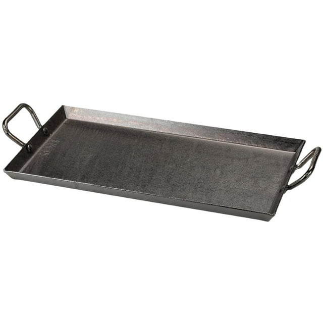 Lodge Cast Iron Seasoned Steel Outdoor Nonstick Cooking Griddle for ...