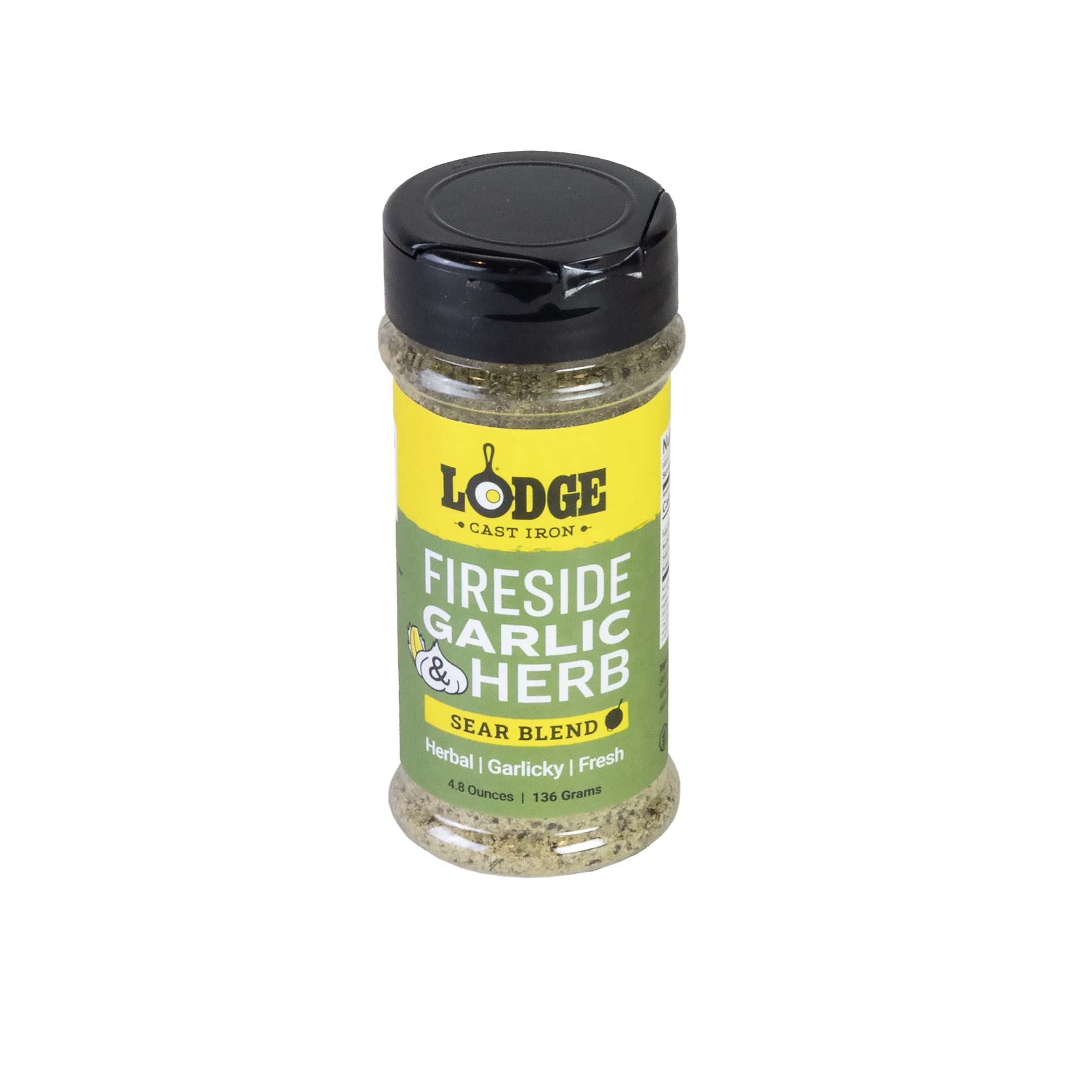 Lodge Cast Iron Skillet Sear Blend Seasoning, Fireside Garlic and Herb ...