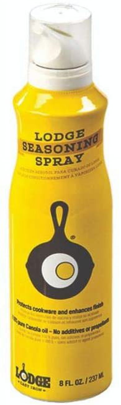 Lodge Seasoning Spray, 8-Ounce ,Yellow - Walmart.com