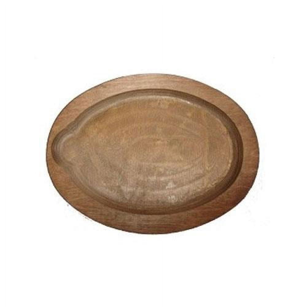 Lodge UOPB Oval Wood Underliner with Walnut Stain - Walmart.com