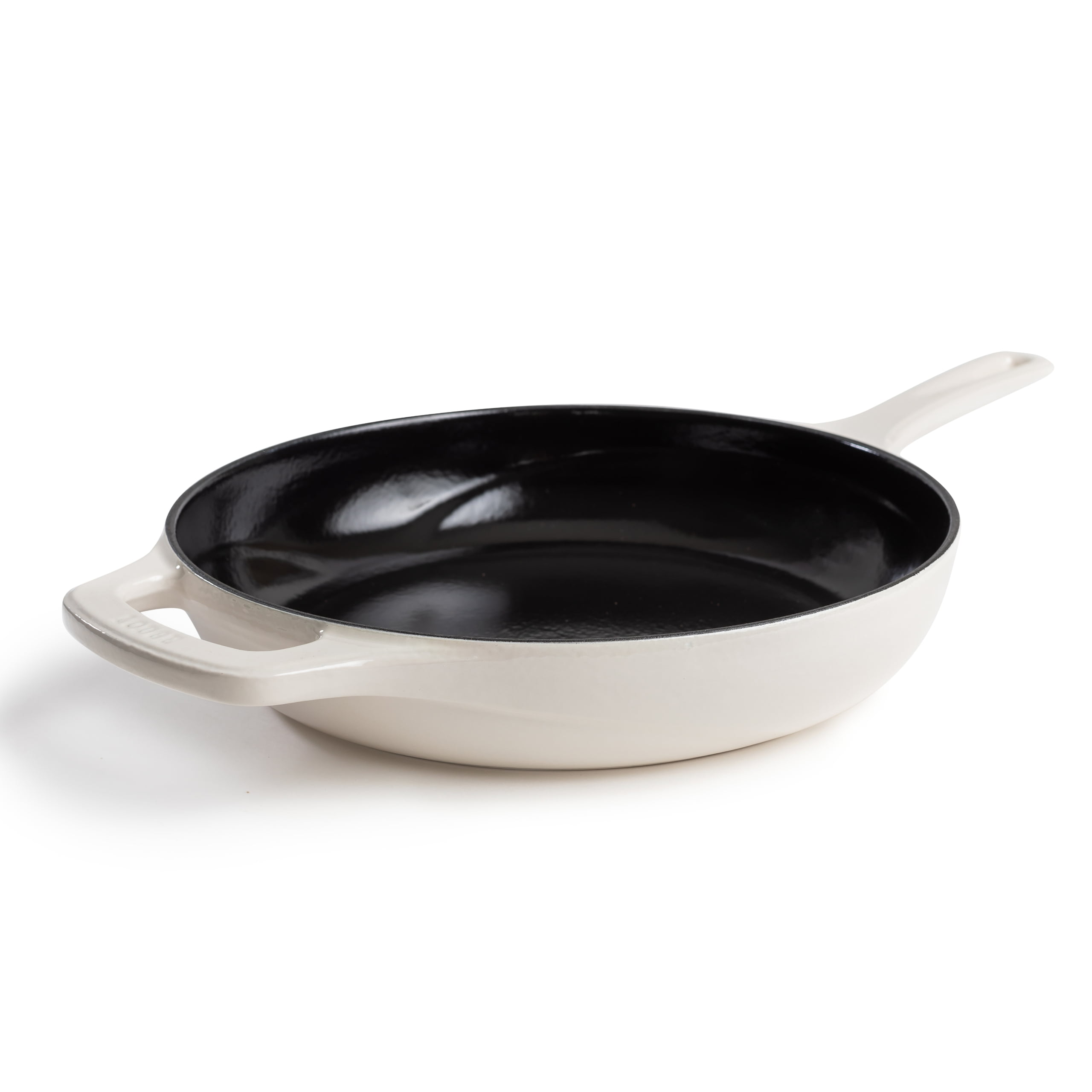 Lodge USA Enamel 11 Inch Skillet, White - Walmart.com