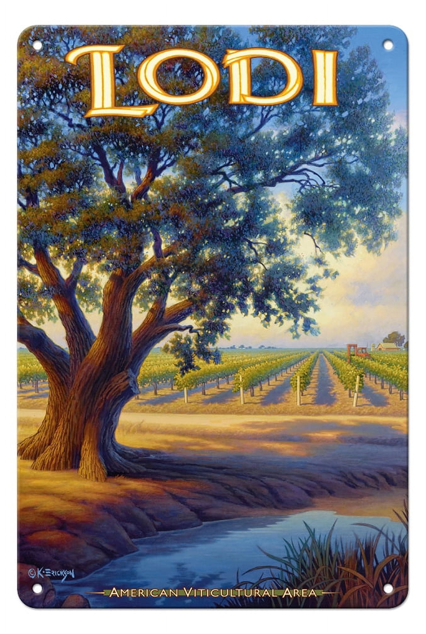 Lodi Wineries - Valley Oak (Quercus lobata) - California Vineyards Wine ...