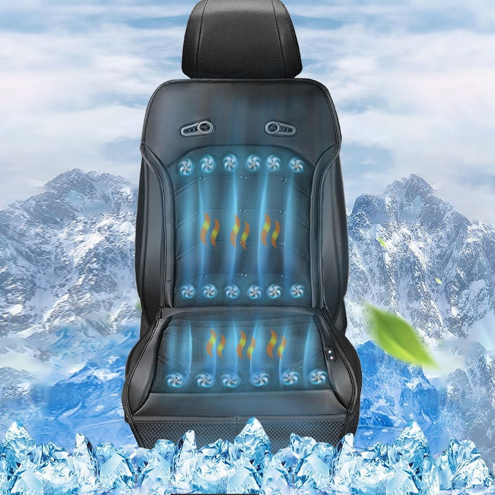 Lodintech Heated Cooling Seat Cover for Car Summer Cooling Car Seat ...