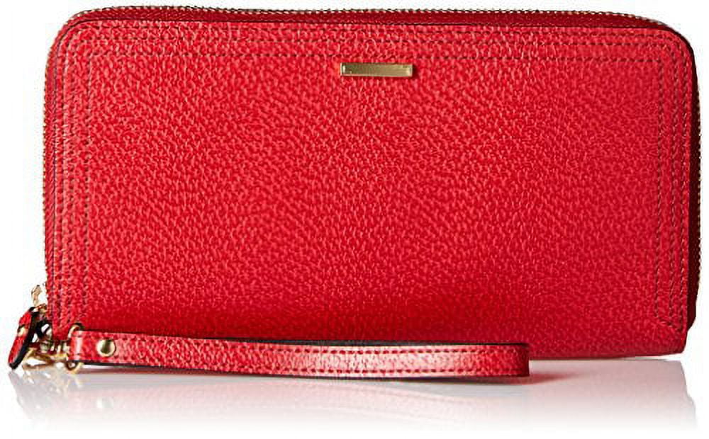 Lodis Stephanie Rfid Under Lock and Key Vera Wristlet Wallet (Red ...