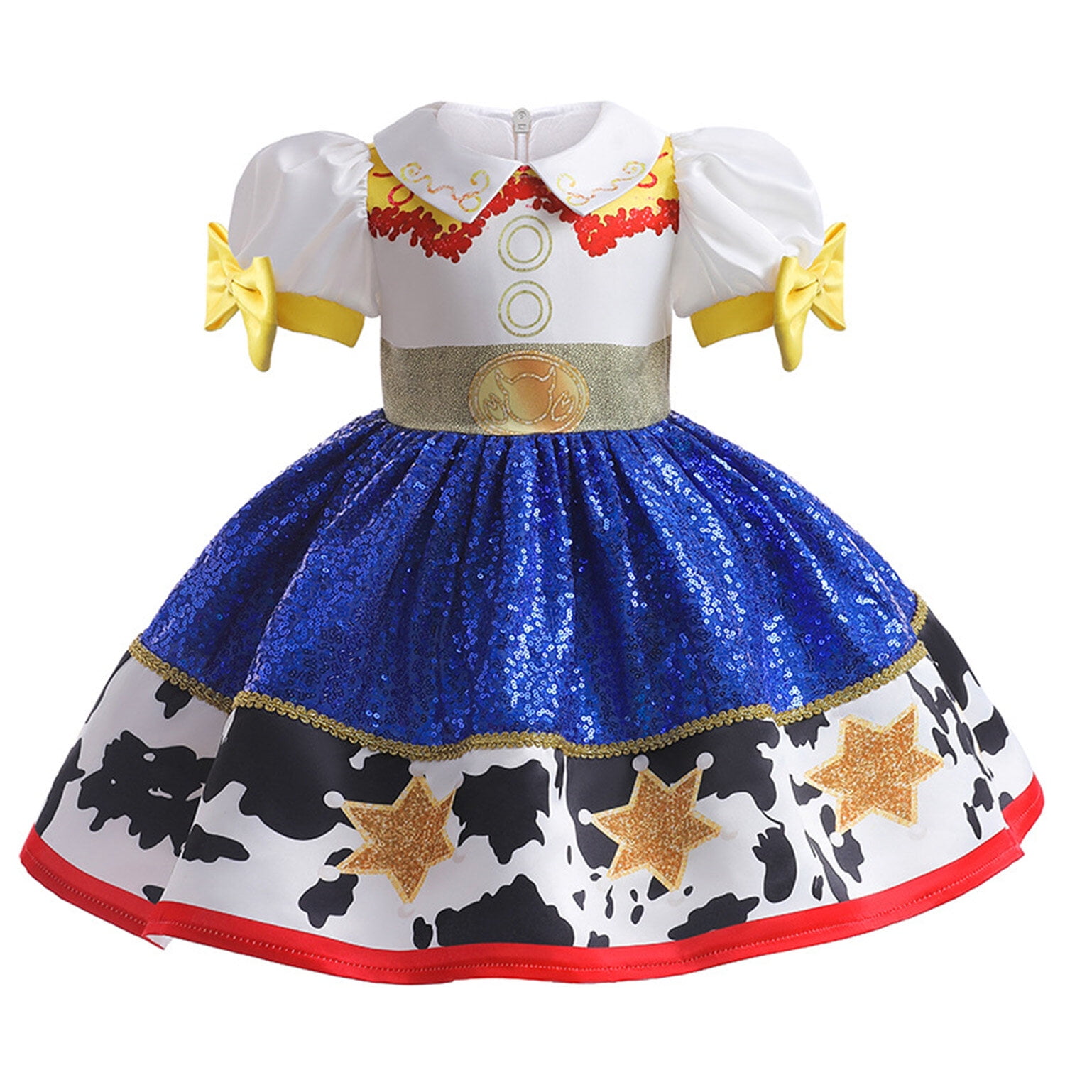 Loel Girls Princess Cosplay Dress Cowgirl Costume Jessie Costume Party ...