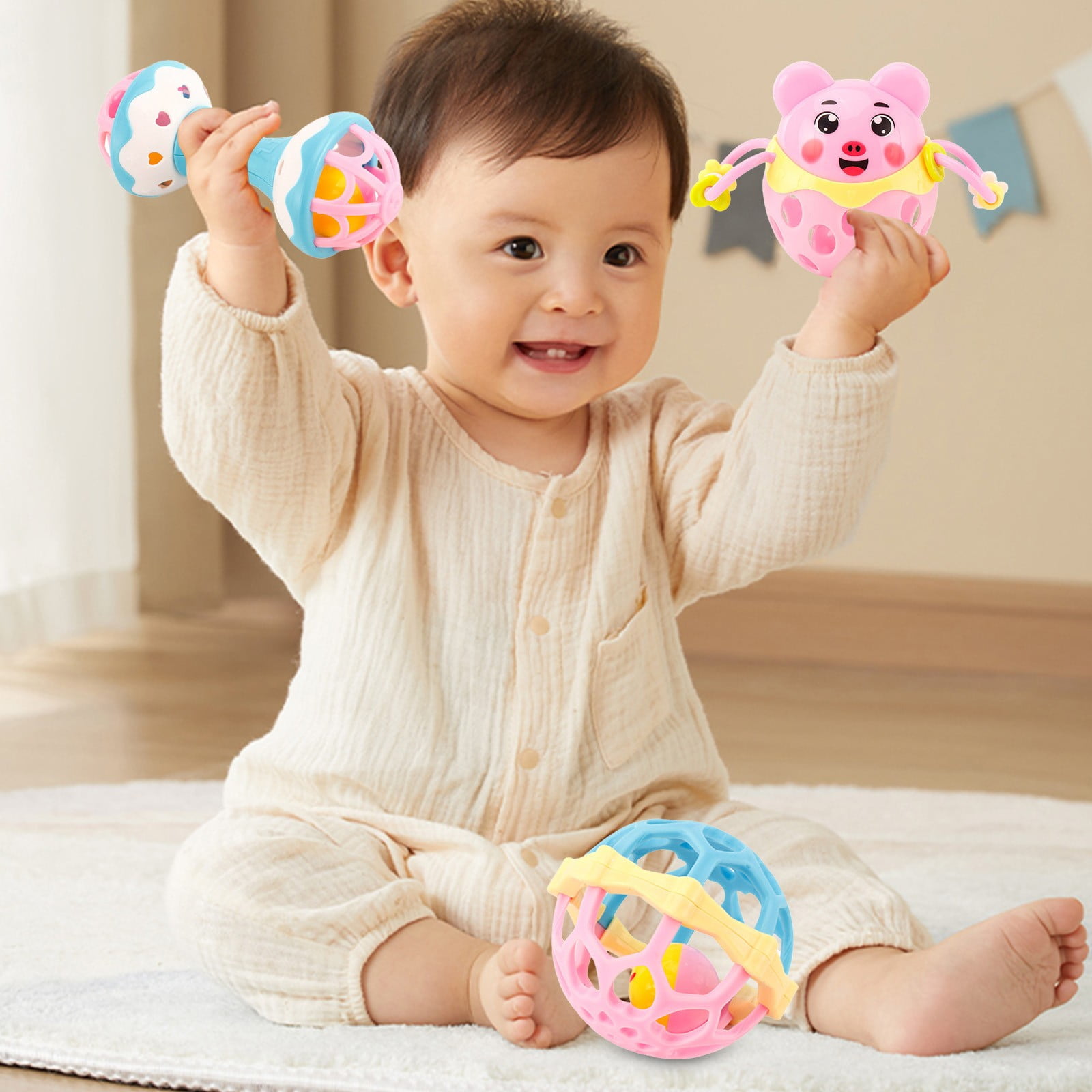Loespoir Can Be Boiled To Soothe Early Childhood Education Toy, Soft ...