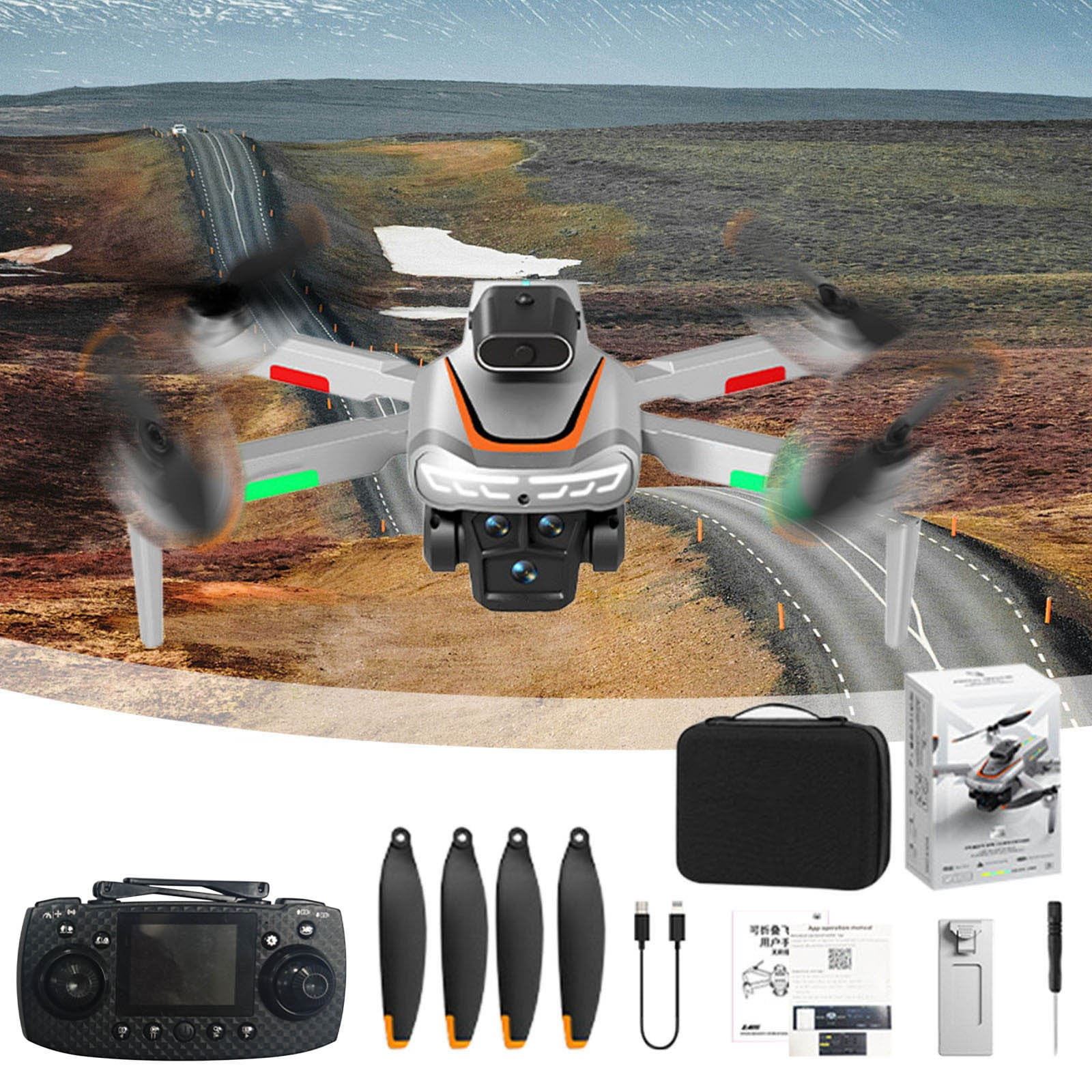 Loespoir Drone with Camera for Adults - HD Aerial Photography Drone ...