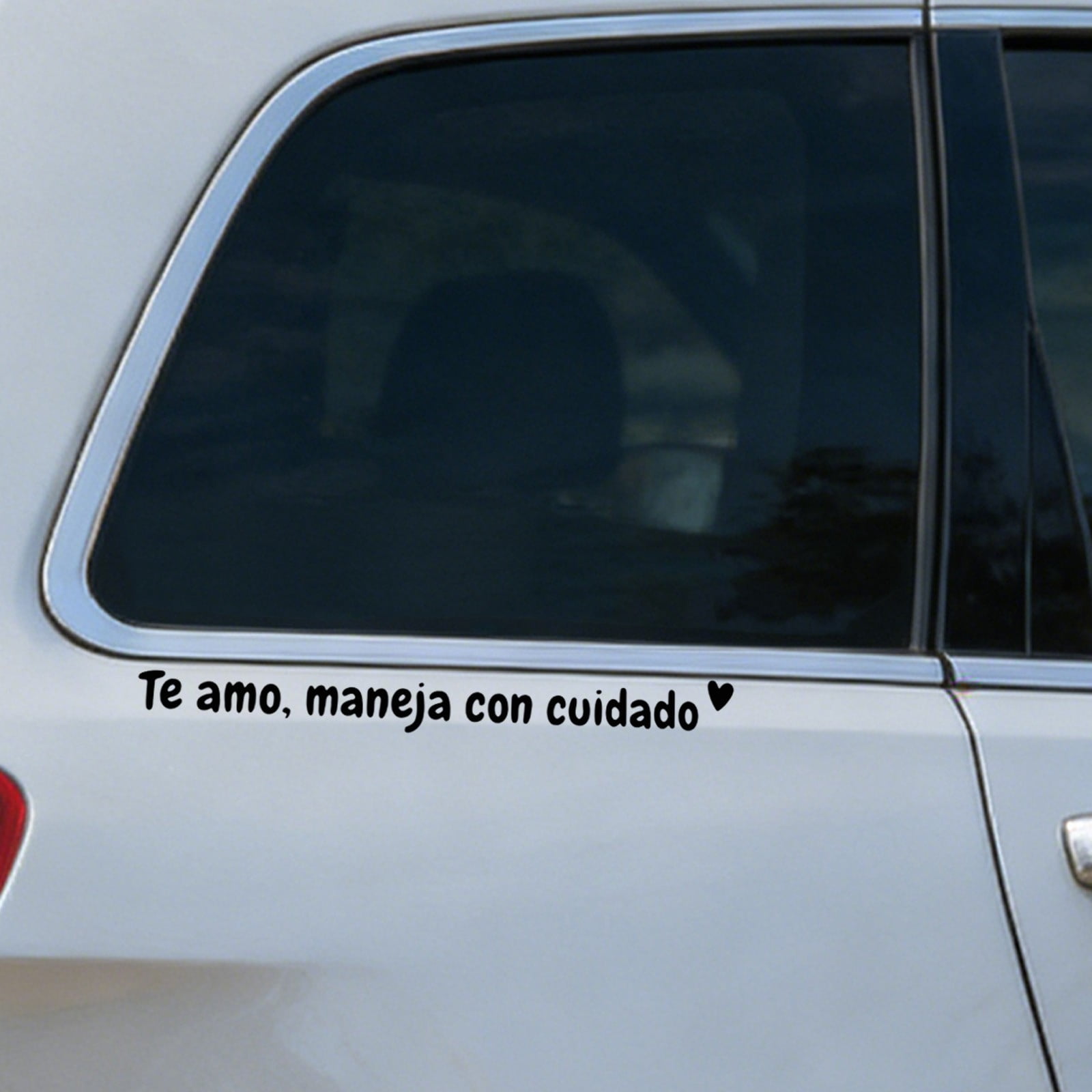 Loespoir Spanish I Love You Drive Safe Decal, Inspirational Message ...