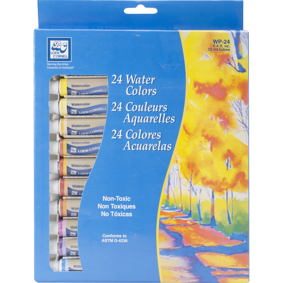 Loew-Cornell Watercolor Paint, 24Pk - Walmart.com