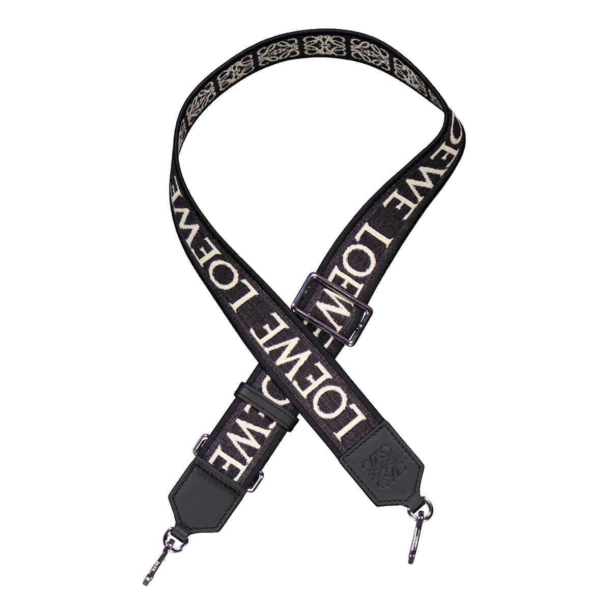 Loewe Anagram Strap In Jacquard And Calfskin - Walmart.com