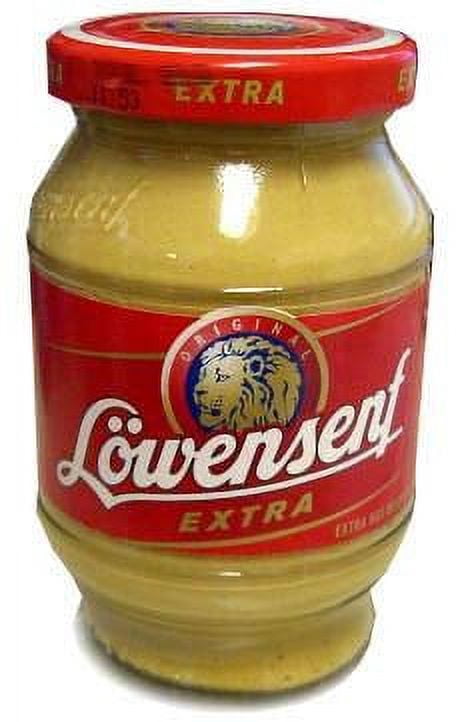 Loewensenf Extra Mustard German Xhot, 9.3 BSL1 oz. - Walmart.com