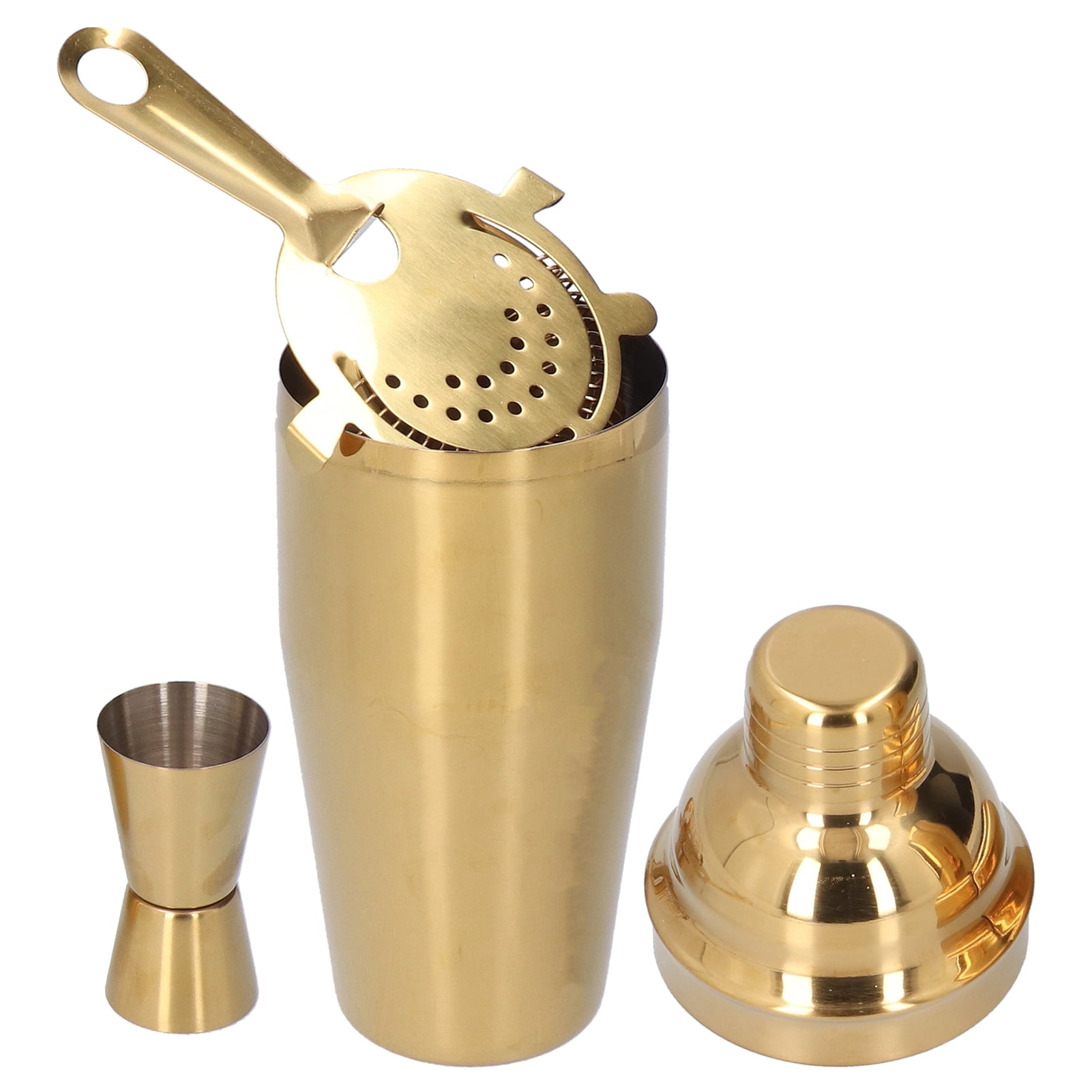Loewten Cocktail Shaker Set Stainless Steel 750ml Bar Tool Kit for ...