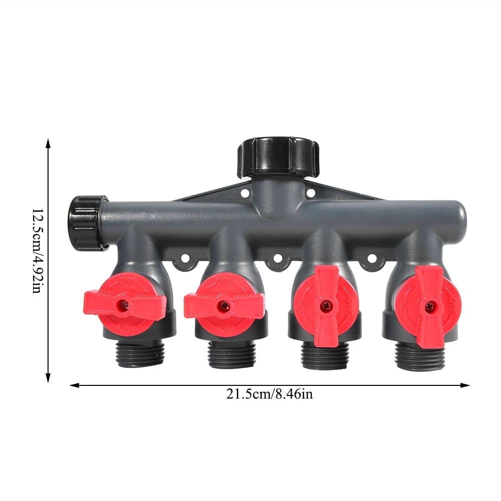 Garden Connector, G3/4in Hose Splitter For Home Gardening - Walmart ...